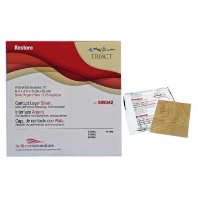 Restore with Silver Wound Contact Layer Dressing, 6" x 8" | LA Medical