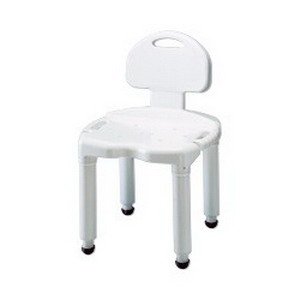 Universal Bath Bench w/Back 21"W X 18"D X 29 7/8"H | LA Medical Wholesale